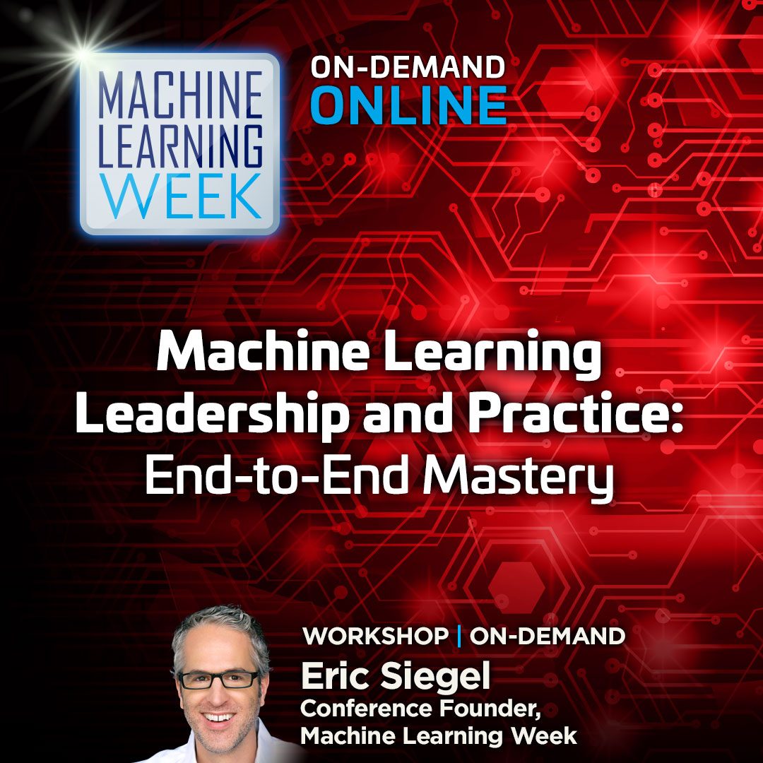 Workshops Machine Learning Week Us
