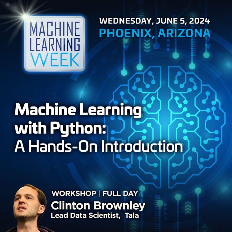 Workshops - Machine Learning Week US